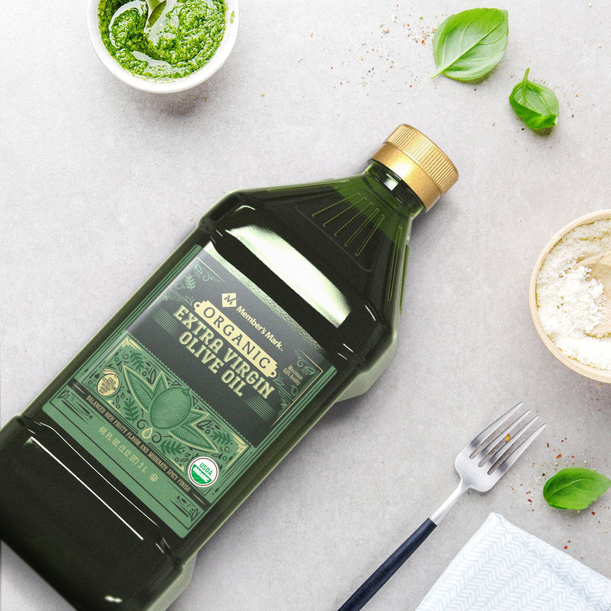 Member's Mark Organic Extra Virgin Olive Oil, 68 fl. oz – WBM MART