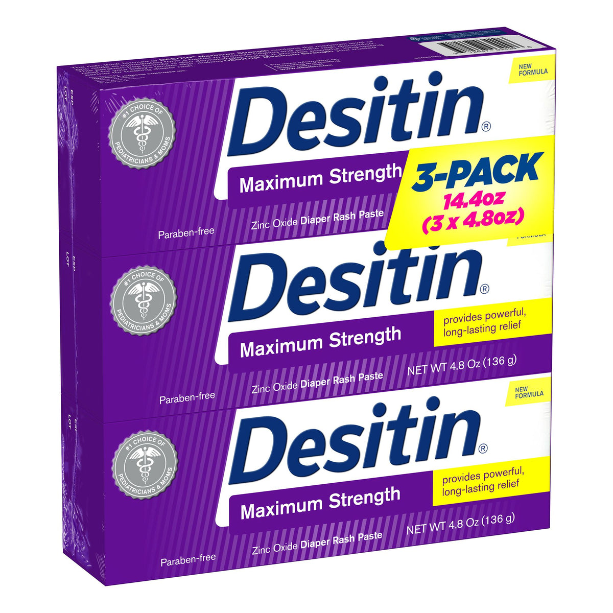 Desitin Maximum Strength Diaper Rash Paste | Fast Baby Relief – WBM MART