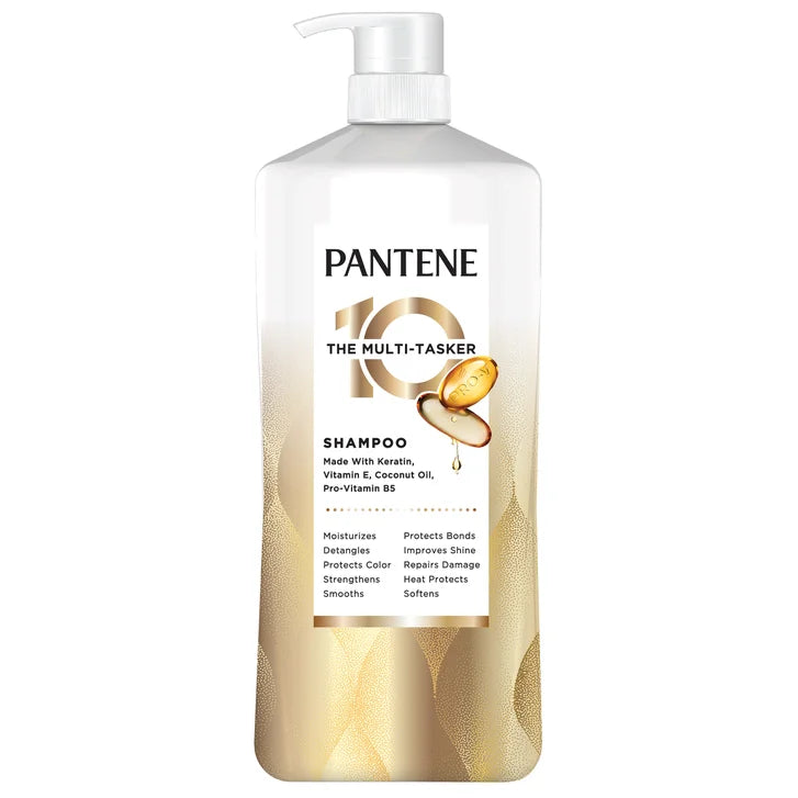 Pantene Multi-Tasker 10 Shampoo, 38.2 fl oz – WBM MART