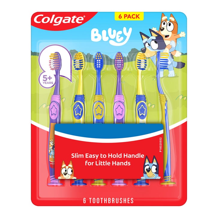 Colgate Bluey Toothbrush, 6-count – WBM MART