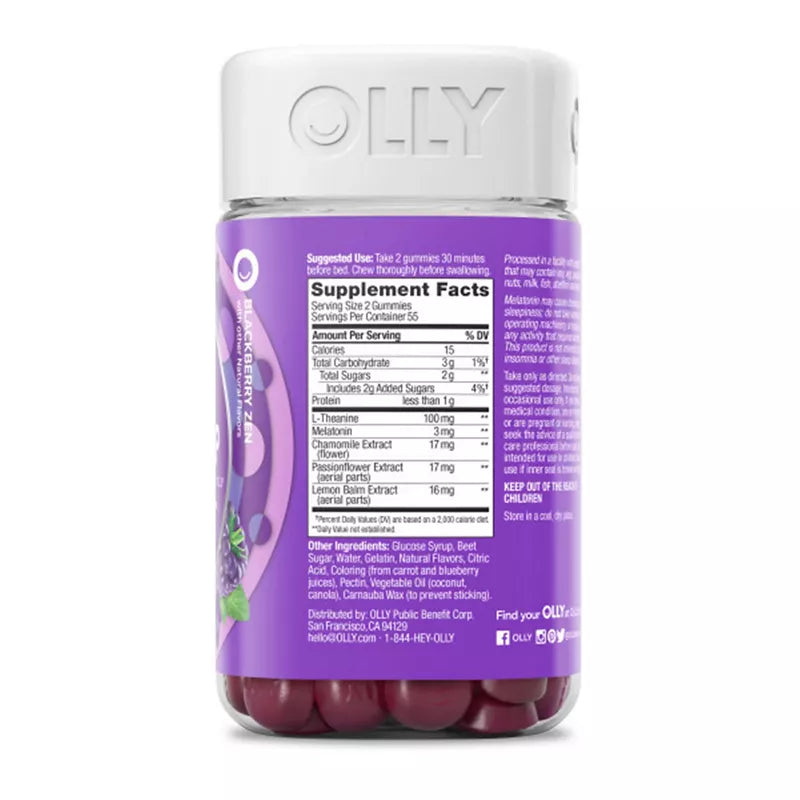Olly Sleep Gummies, 110 ct. – WBM MART