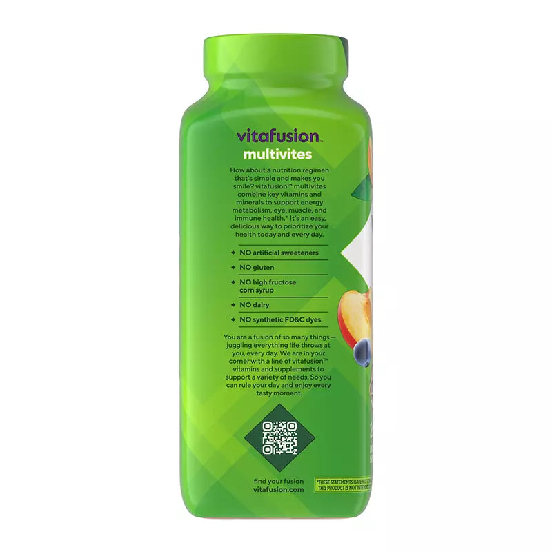 Vitafusion MultiVites Chewable Gummy Multivitamin Dietary Supplement ...
