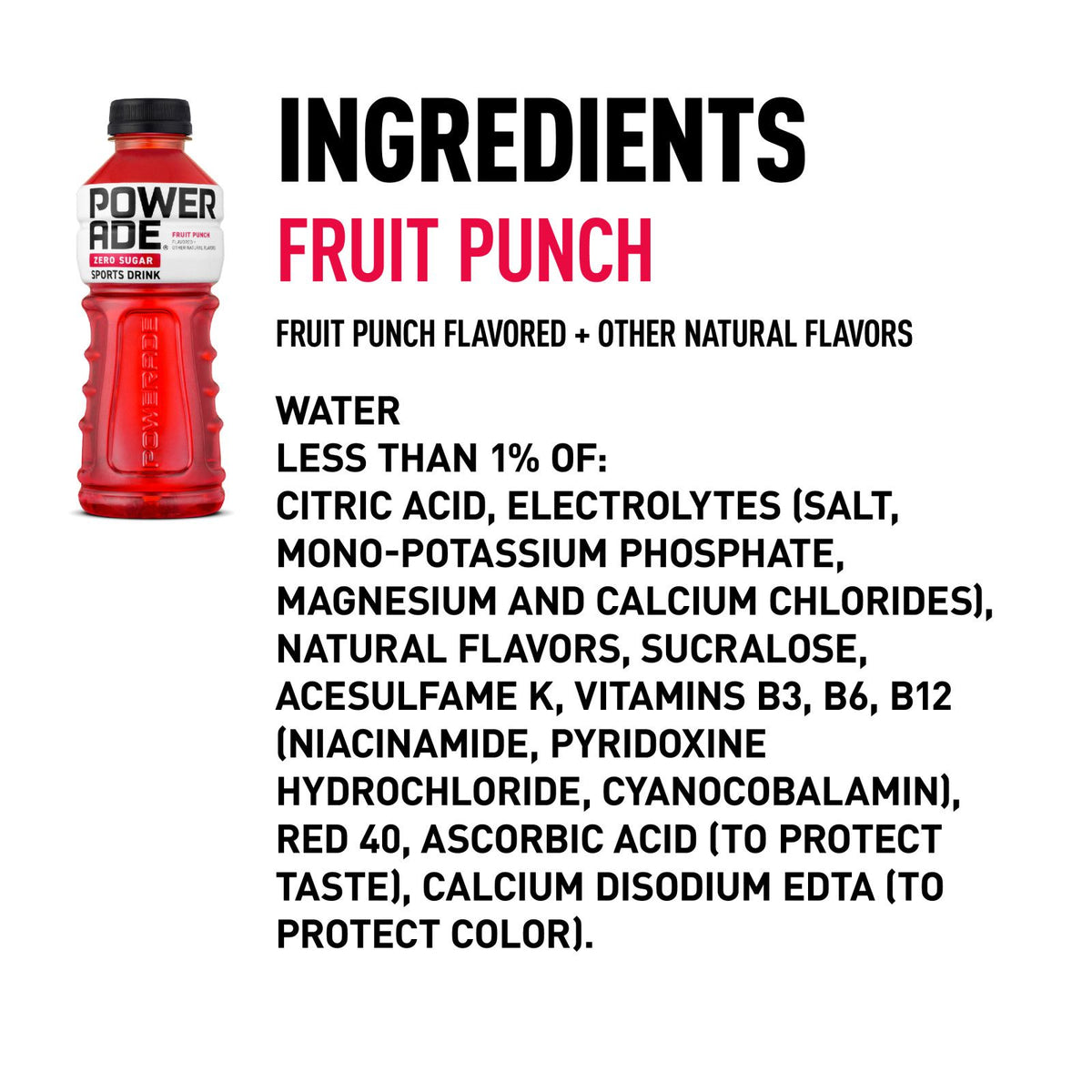 Powerade Zero Variety Pack | Sugar-Free Electrolyte Hydration – WBM Mart