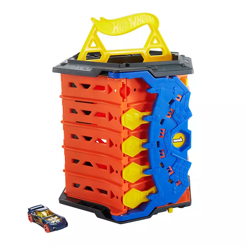 Hot Wheels Roll Out Raceway Track Set – Portable Track & Storage Case ...