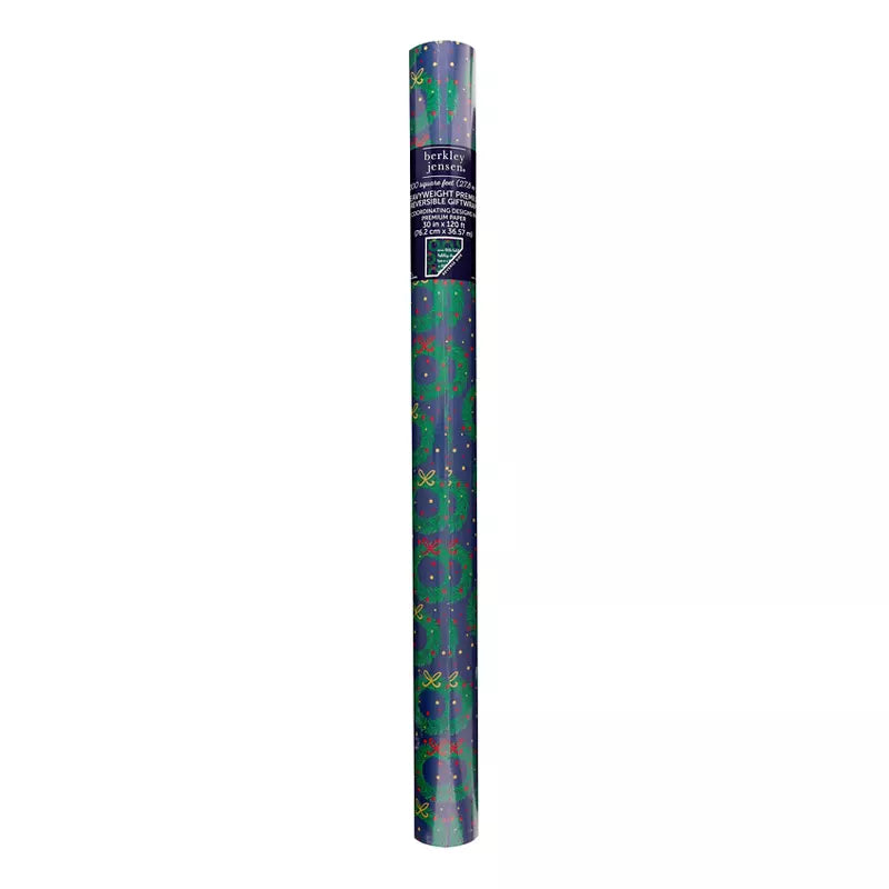Berkley Jensen Gift Wrap | Reversible Christmas Paper – WBM MART