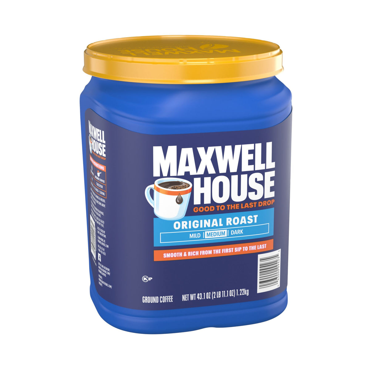 Maxwell House Medium Roast | Original Ground Coffee – WBM MART