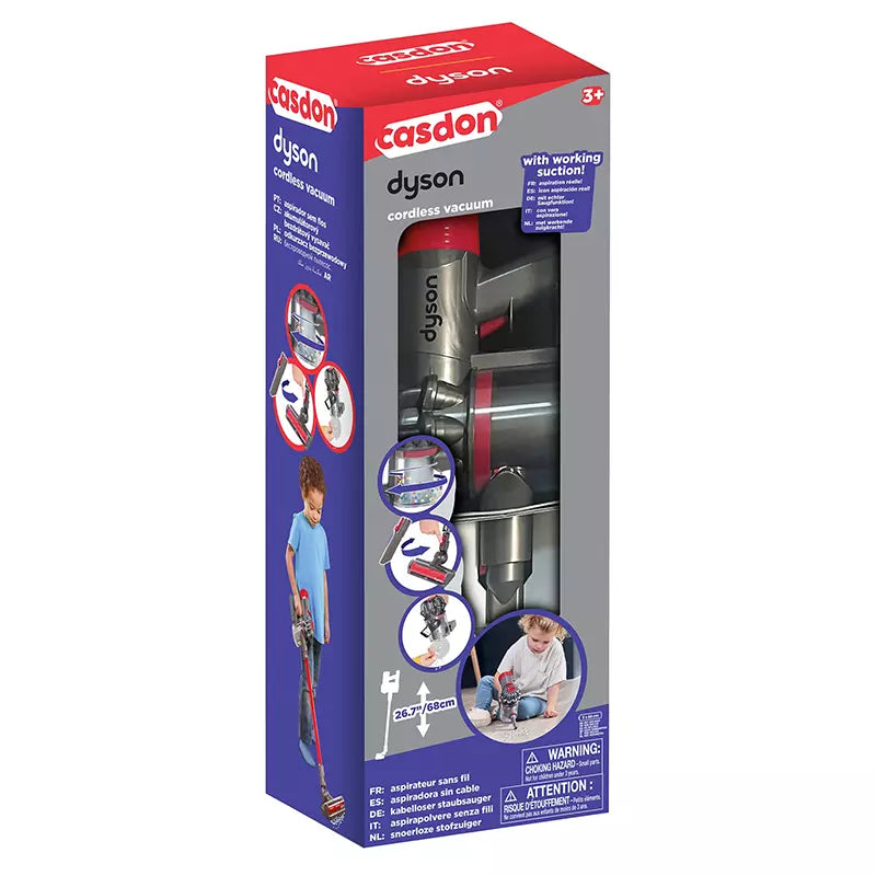 Dyson Cordless Toy Vacuum Cleaner – Real Suction, Lights & Sounds for ...