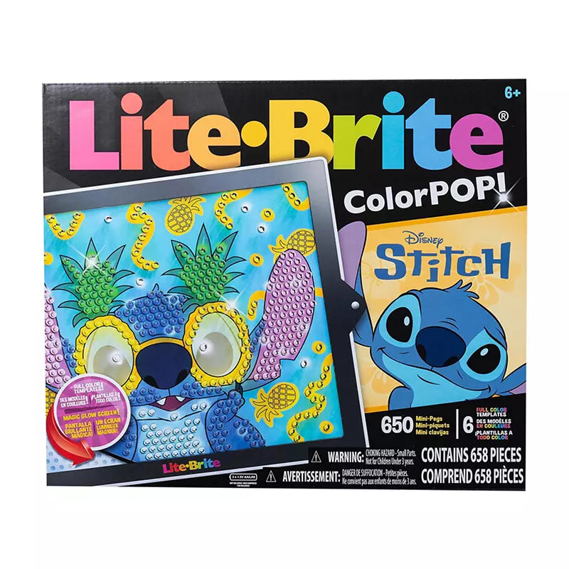 Lite-Brite Stitch Color Pop Edition – Light-Up Art Board with Stitch-T – WBM MART
