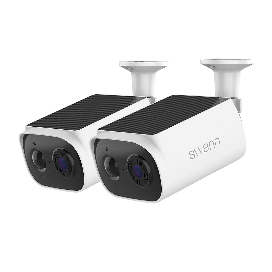 Swann Evo Wireless Outdoor 2K Security Cameras, 2-Pack – Solar Powered ...