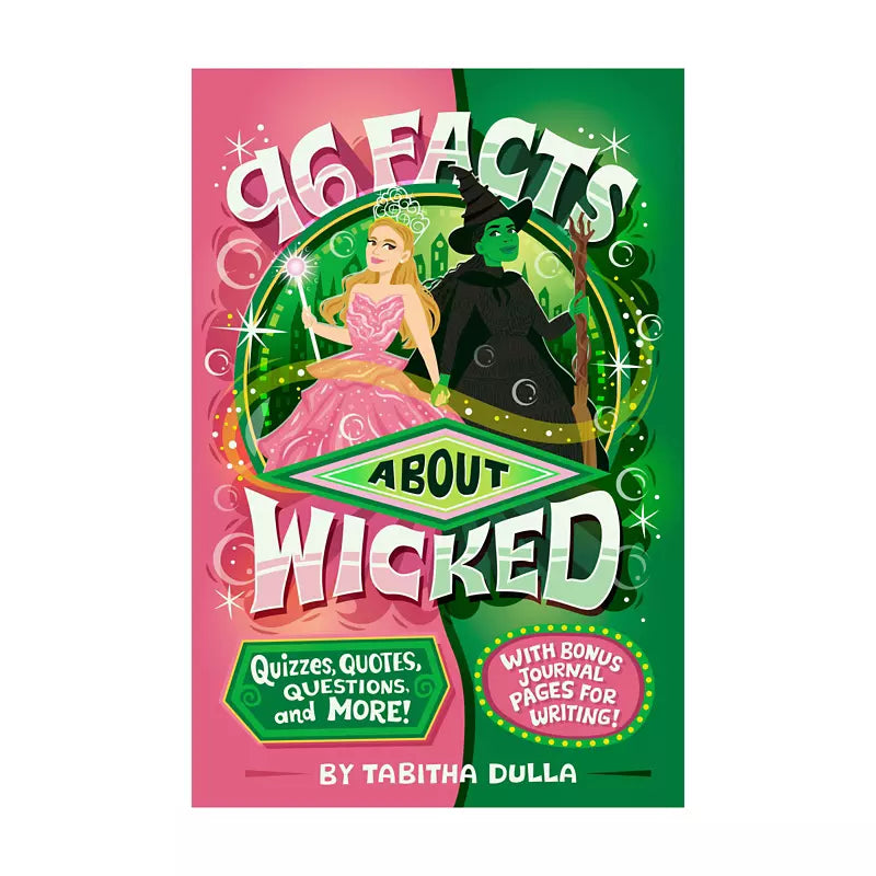 96 Facts About Wicked | Quiz & Activity Book with Journal – WBM MART