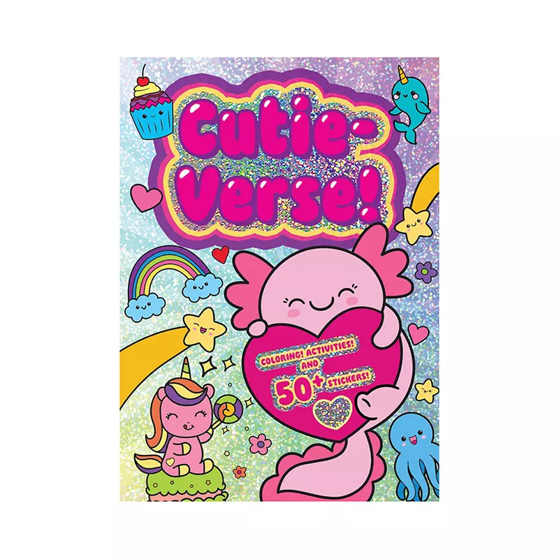 Jumbo Foil Coloring Book Cutie Verse | Large Format – WBM MART