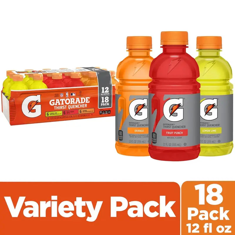 Gatorade Thirst Quencher, Core Variety Pack, 12 fl oz, 28-count – WBM Mart