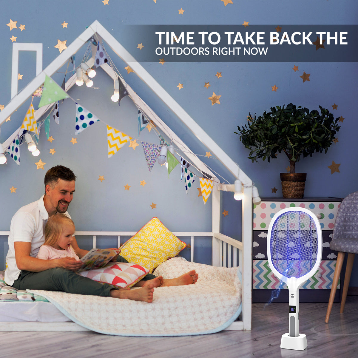 WBM SMART 2-in-1 Electric Bug Zapper – WBM Mart