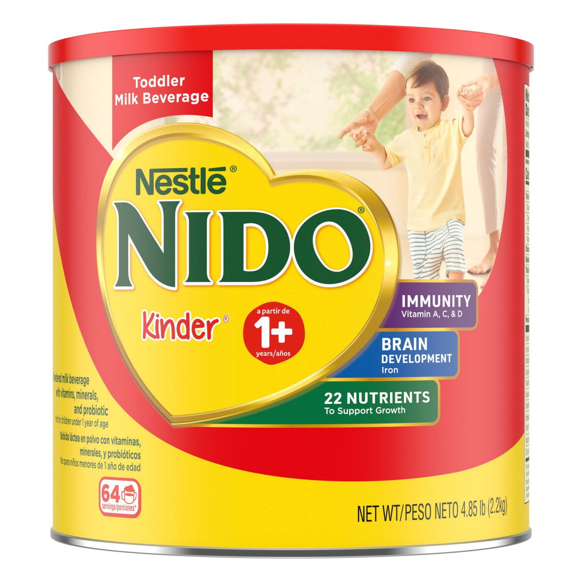 Nestle NIDO 1+ Toddler Milk Beverage, 4.85 lb. – WBM MART