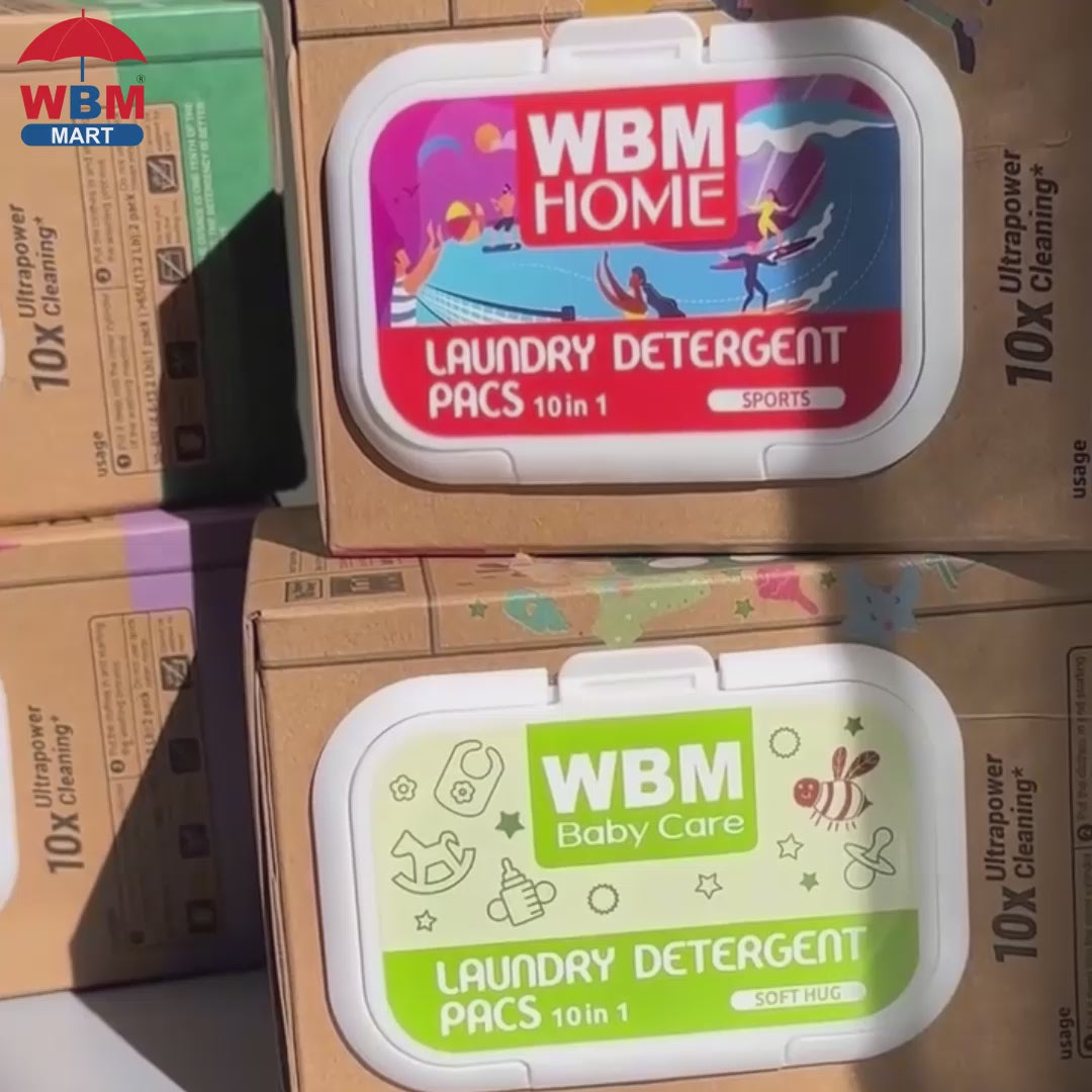 WBM Evergreen Laundry Detergent Pod | Hygenic Clean | 100% Plant Based ...