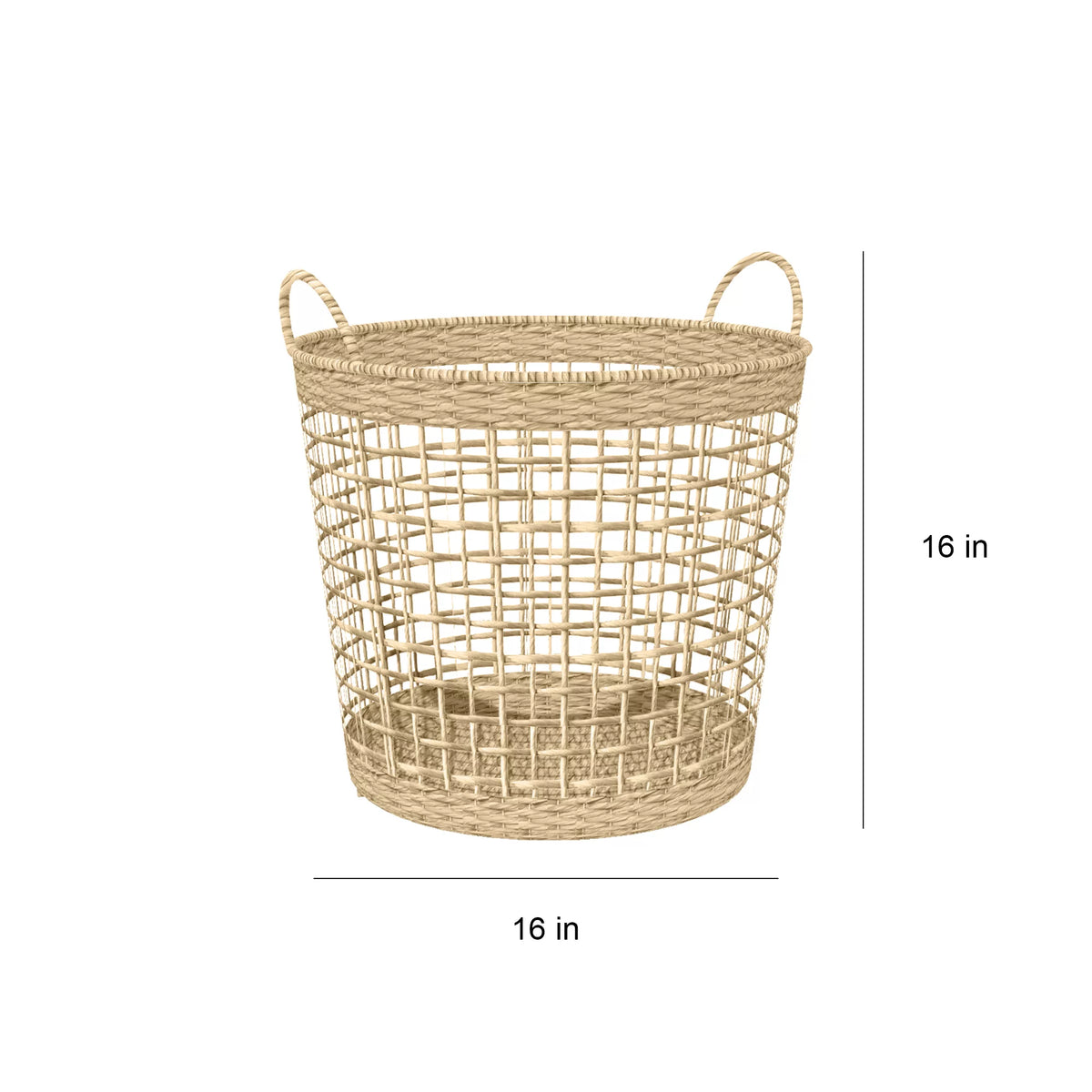 RGI Home Twisted Water Hyacinth Decorative Storage Basket – WBM MART