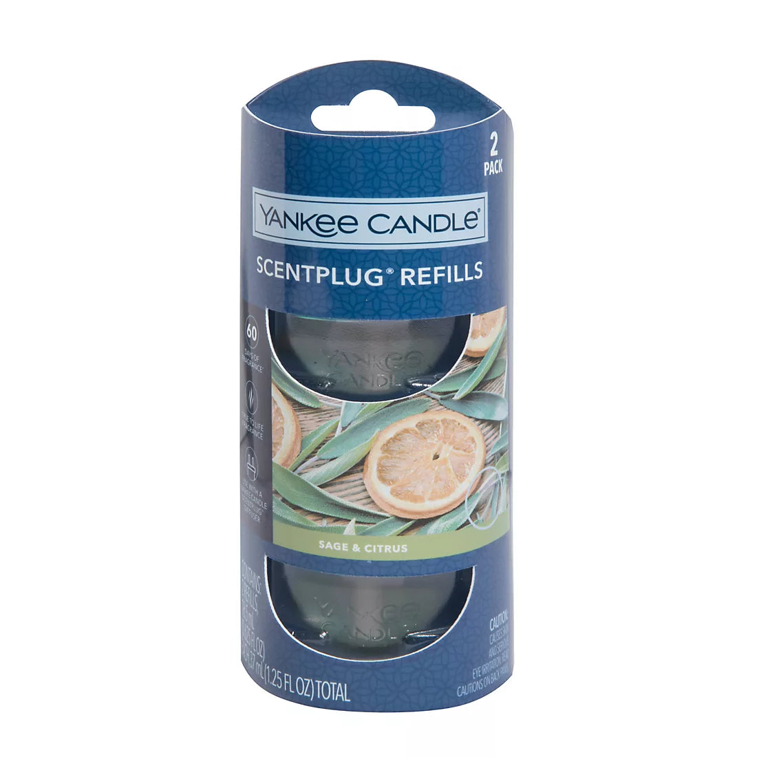 Yankee Candle Plug Refill Set, 2 pc. - Sage and Citrus Scent – WBM Mart